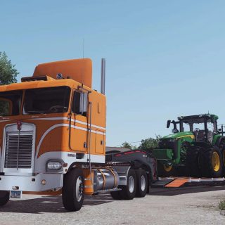 1970 Kenworth K100 V2.0 FS22 Mod | Farming Simulator 22 Mod