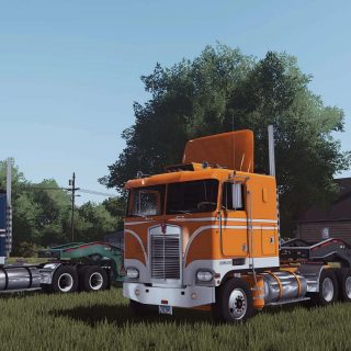 1970 Kenworth K100 V2.0 FS22 Mod | Farming Simulator 22 Mod