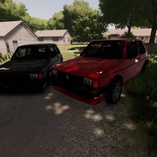 1984 Volkswagen GTI V1.0 FS22 Mod | Farming Simulator 22 Mod