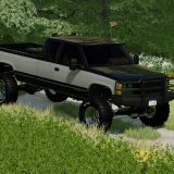 1990 Chevy K2500 v1.1 FS22 Mod | Farming Simulator 22 Mod