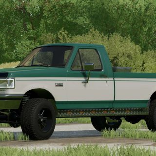 1990 Ford F250 v1.0 FS22 Mod | Farming Simulator 22 Mod