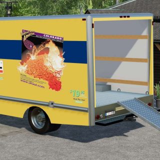 2016 Ford E450 Cargo Truck v1.0 FS22 Mod | Farming Simulator 22 Mod