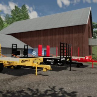 Gigant ML Low Loaders v1.0.0.2 FS22 Mod | Farming Simulator 22 Mod
