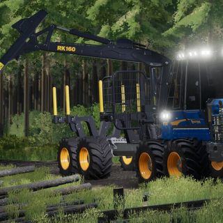 Rottne F20D v1.1.1.1 FS22 Mod | Farming Simulator 22 Mod