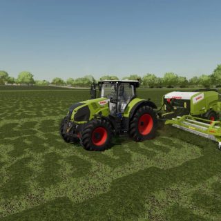 Round Balers Pack With Windrower v1.0 FS22 Mod | Farming Simulator 22 Mod