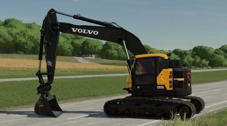 Volvo ECR235EL v1.0 FS22 Mod | Farming Simulator 22 Mod