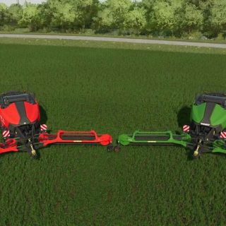 AGCO Baler Pack With Windrower v1.0 FS22 Mod | Farming Simulator 22 Mod