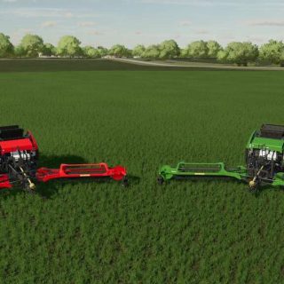 AGCO Baler Pack With Windrower v1.0 FS22 Mod | Farming Simulator 22 Mod