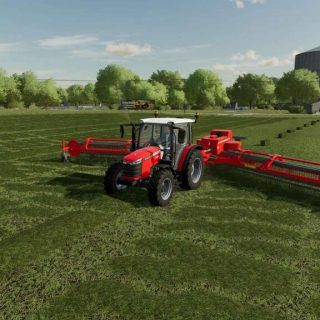 AGCO Baler Pack With Windrower v1.0 FS22 Mod | Farming Simulator 22 Mod