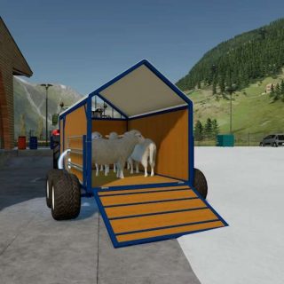 Animal Trailer v1.0 FS22 Mod | Farming Simulator 22 Mod