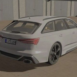 Audi RS6 v1.2 FS22 Mod | Farming Simulator 22 Mod