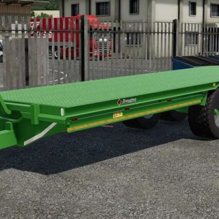 Broughan 28 Foot High Bed Trailer v1.0 FS22 Mod | Farming Simulator 22 Mod