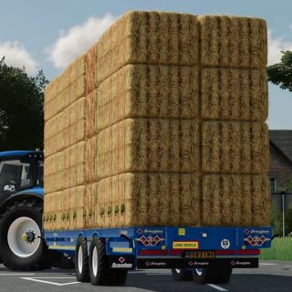 Broughan 28 Foot Low Bed Trailer v1.0 FS22 Mod | Farming Simulator 22 Mod