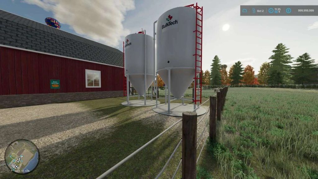 Bulktech 10 Series Dry Bins v1.0 FS22 Mod | Farming Simulator 22 Mod
