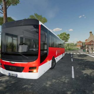 Bus Man Intercity - Vendee Le Departement 85 V2.1 FS22 Mod | Farming ...