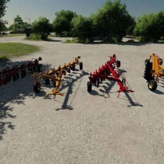 Case IH-720 Plow Pack v1.0 FS22 Mod | Farming Simulator 22 Mod