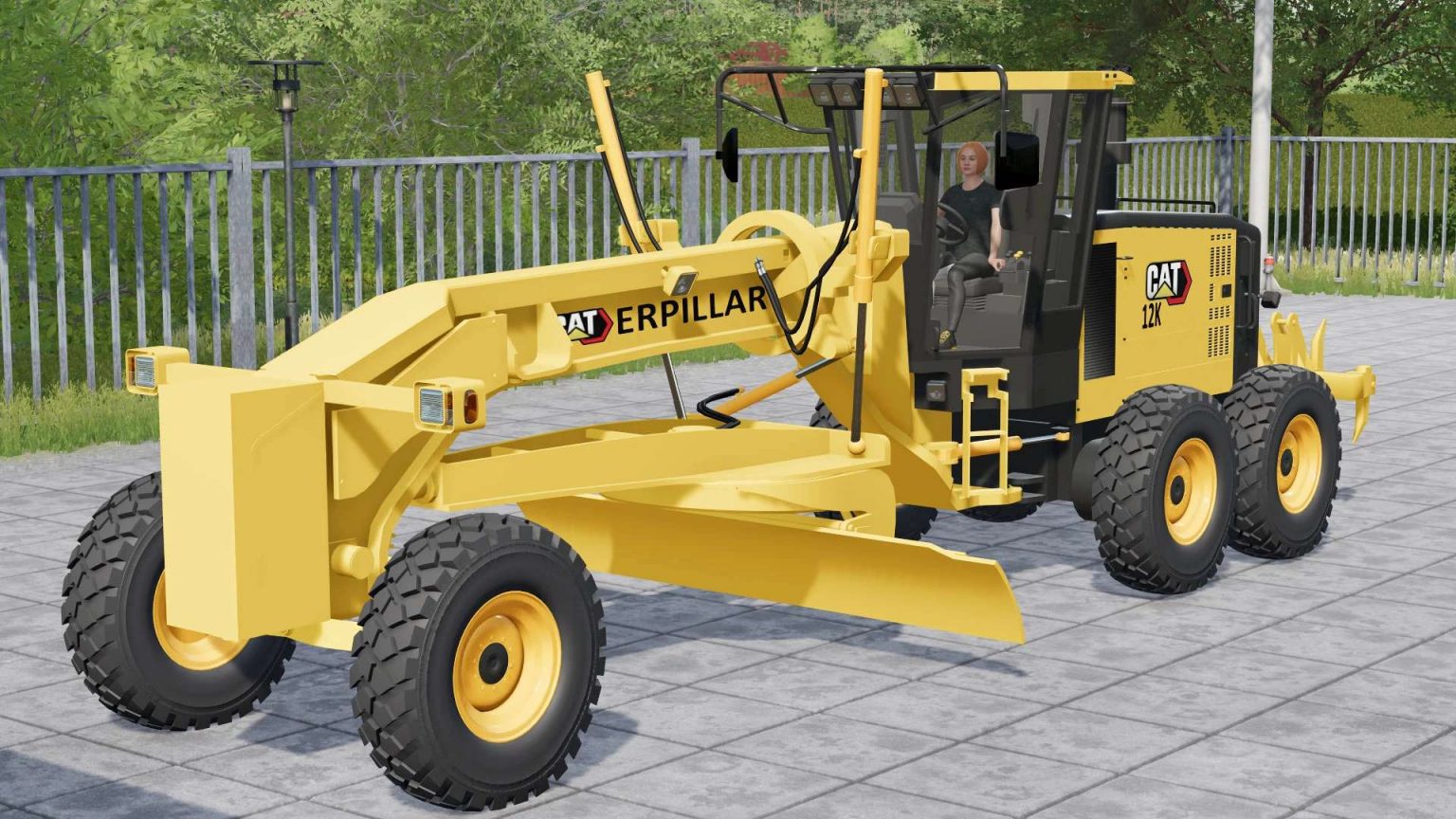 Caterpillar 12K v1.0 FS22 Mod | Farming Simulator 22 Mod