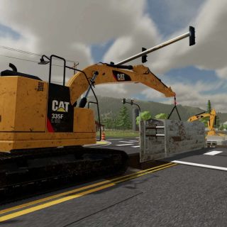 Caterpillar 335F v1.0 FS22 Mod | Farming Simulator 22 Mod