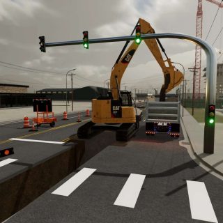 Caterpillar 335F v1.0 FS22 Mod | Farming Simulator 22 Mod