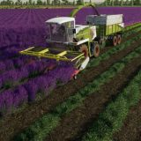 CLAAS Lavender Header Bar v1.0 FS22 Mod | Farming Simulator 22 Mod