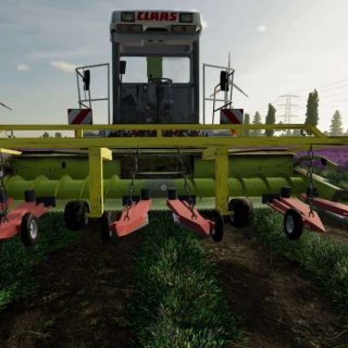 CLAAS Lavender Header Bar v1.0 FS22 Mod | Farming Simulator 22 Mod