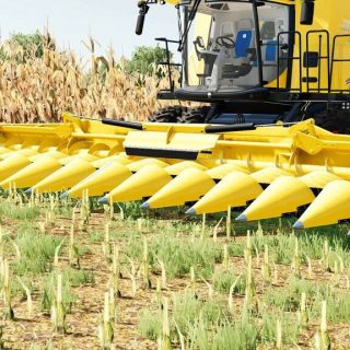 CNH 12 Row Folding Corn Head Pack v1.0.0.1 FS22 Mod | Farming Simulator ...