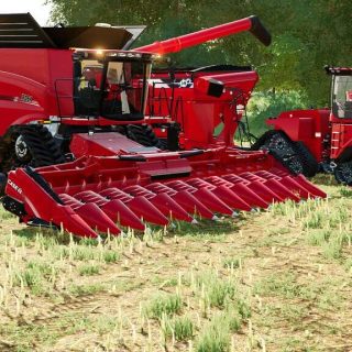 CNH 12 Row Folding Corn Head Pack v1.0.0.1 FS22 Mod | Farming Simulator ...