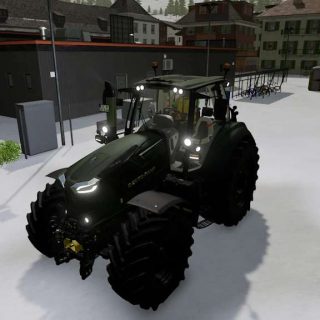 Deutz Series 6185 TTV Rust Edition v1.2 FS22 Mod | Farming Simulator 22 Mod