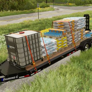 Diamond C LPX Trailer Pack v1.5 FS22 Mod | Farming Simulator 22 Mod
