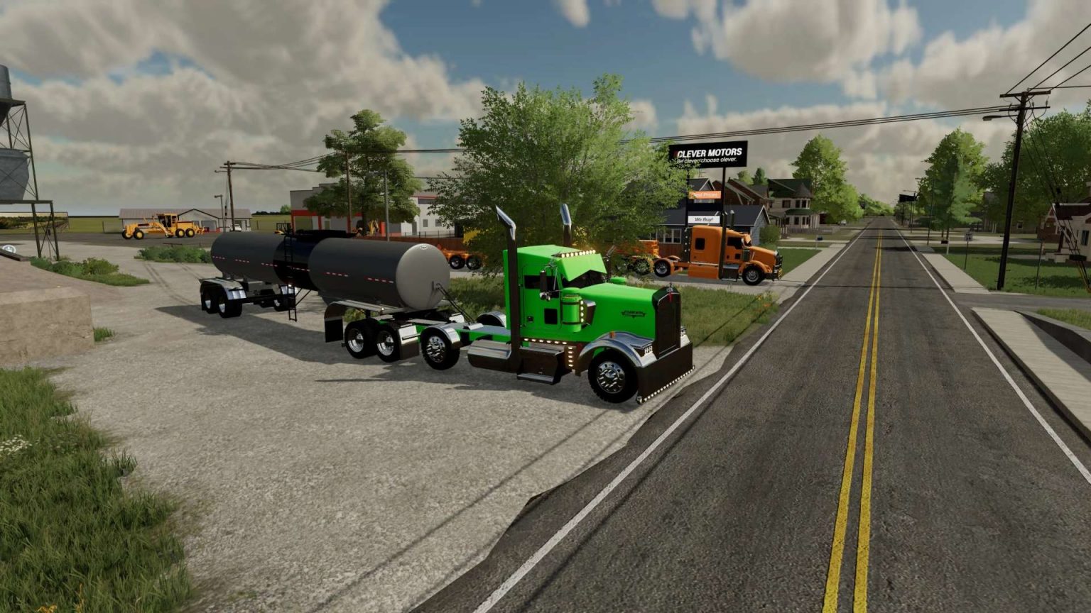 Etnyre Asphalt Tanker v1.0 FS22 Mod | Farming Simulator 22 Mod