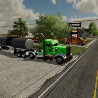 Etnyre Asphalt Tanker v1.0 FS22 Mod | Farming Simulator 22 Mod
