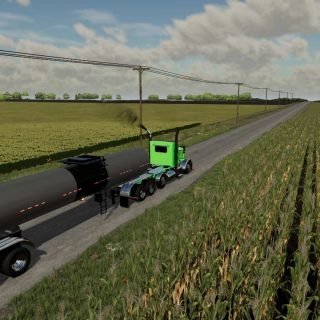 Etnyre Asphalt Tanker v1.0 FS22 Mod | Farming Simulator 22 Mod