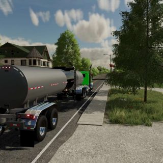 Etnyre Asphalt Tanker v1.0 FS22 Mod | Farming Simulator 22 Mod
