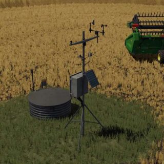 Field Weather Station v1.0 FS22 Mod | Farming Simulator 22 Mod
