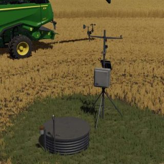 Field Weather Station v1.0 FS22 Mod | Farming Simulator 22 Mod