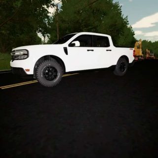 Ford Maverick pickup truck v2.2 FS22 Mod | Farming Simulator 22 Mod