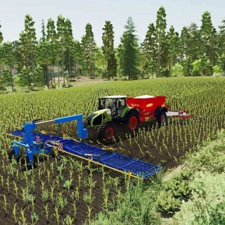 Front Tool Holder For Towed Tools v1.0 FS22 Mod | Farming Simulator 22 Mod