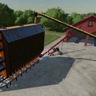 FS22 Grain Dryer v1.0 FS22 Mod | Farming Simulator 22 Mod