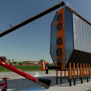 FS22 Grain Dryer v1.0 FS22 Mod | Farming Simulator 22 Mod