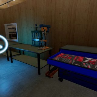 Garage Red 70x90 v1.0 FS22 Mod | Farming Simulator 22 Mod