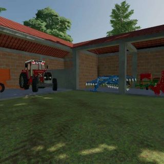 Garage with Cardak v1.0 FS22 Mod | Farming Simulator 22 Mod