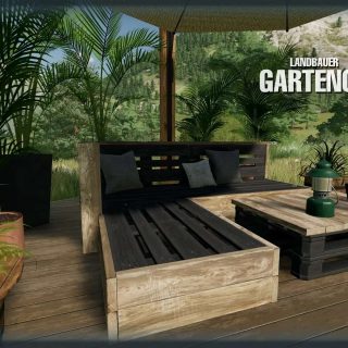 Garden Oasis v1.0 FS22 Mod | Farming Simulator 22 Mod