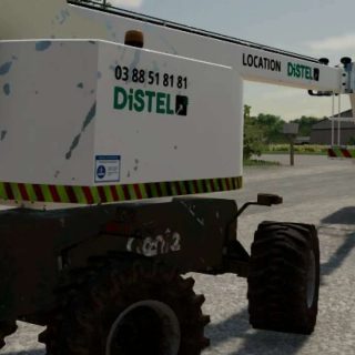 Genie Telescopic Boom DISTEL Location v2.0 FS22 Mod | Farming Simulator ...