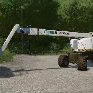 Genie Telescopic Boom DISTEL Location v2.0 FS22 Mod | Farming Simulator ...