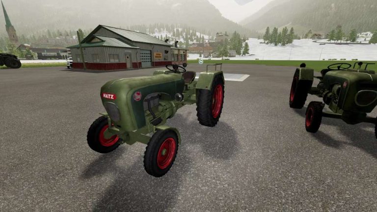 Hatz H340 Placeable v1.1 FS22 Mod | Farming Simulator 22 Mod