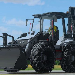 HMK 102B Backhoe Loader v1.0 FS22 Mod | Farming Simulator 22 Mod