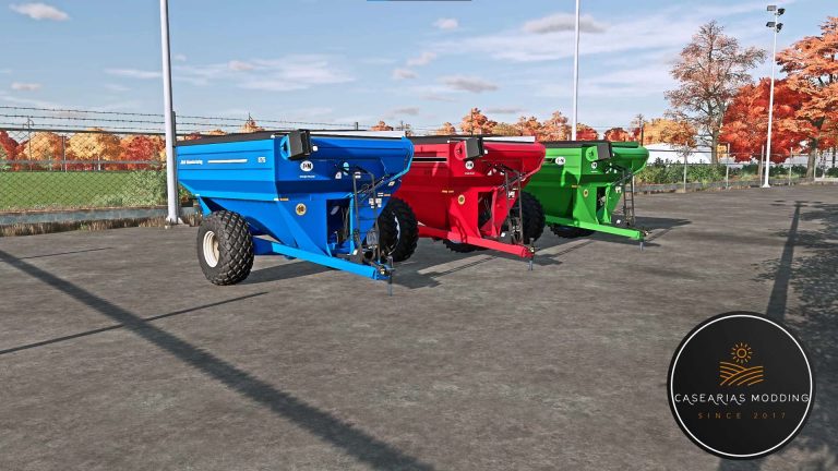 J&M 875 Grain Cart v1.0 FS22 Mod | Farming Simulator 22 Mod