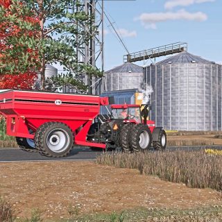 J&M 875 Grain Cart v1.0 FS22 Mod | Farming Simulator 22 Mod