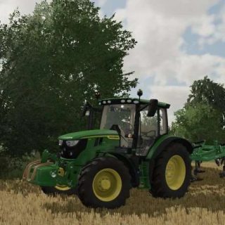 John Deere 6R Small Frame 2021 v1.0 FS22 Mod | Farming Simulator 22 Mod