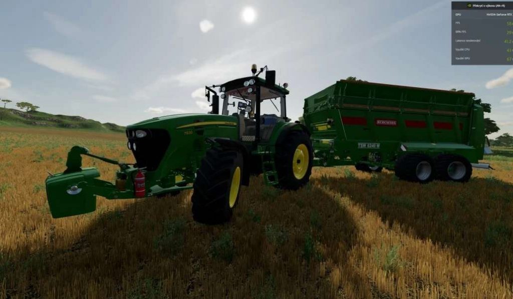 John Deere 7000 Series edit Mara v1.0 FS22 Mod | Farming Simulator 22 Mod